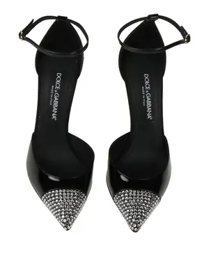 Dolce & Gabbana Embellished Leather Pumps