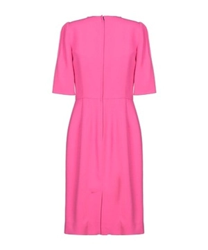 Dolce & Gabbana Crepe Short Sleeve Dress
