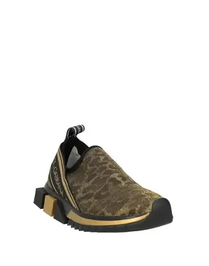 Dolce & Gabbana Sock Sneakers With Leopard Print