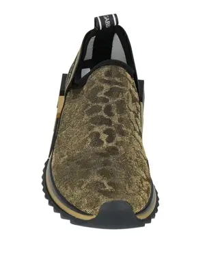 Dolce & Gabbana Sock Sneakers With Leopard Print