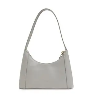 Furla Diamante Logo Plaque Mini Shoulder Bag - Grey