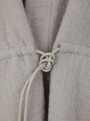 Rick Owens Sail Wide-sleeve Virgin Wool Jacket - Gray