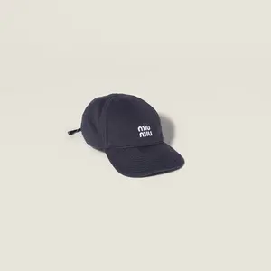 Miu Miu Denim Baseball Cap