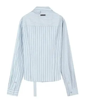Andersson Bell Split-stripe Contour Shirt