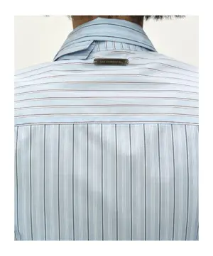 Andersson Bell Split-stripe Contour Shirt