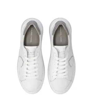 Philippe Model Temple Sneakers - White Grey