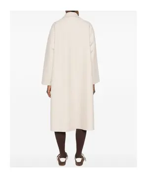 Harris Wharf London Button-fastening Raglan-sleeve Coat