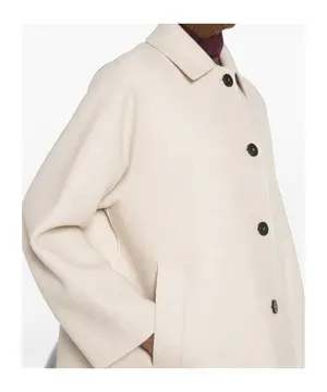 Harris Wharf London Button-fastening Raglan-sleeve Coat