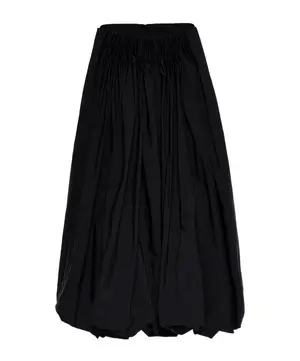 Magda Butrym Long Low-waist Balloon Skirt - Black