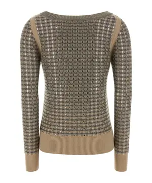 Ermanno Scervino Embroidered And Embellished Sweater