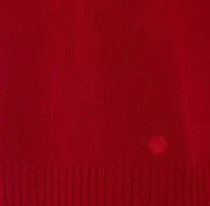 Loulou De Saison Ruth Stand Collar Top - Red