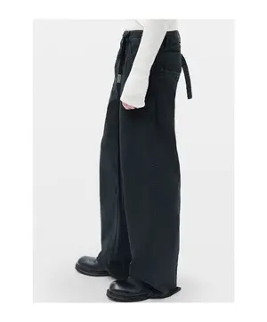 ANN DEMEULEMEESTER Monder Drawstring Trousers