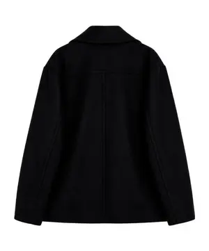 Dries Van Noten Double-breasted Wool Overcoat