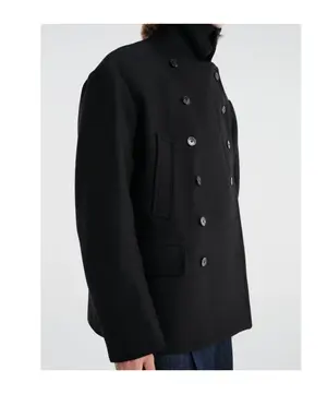 Dries Van Noten Double-breasted Wool Overcoat