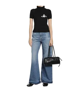 VIVIENNE WESTWOOD Short Sleeve Knitted Top