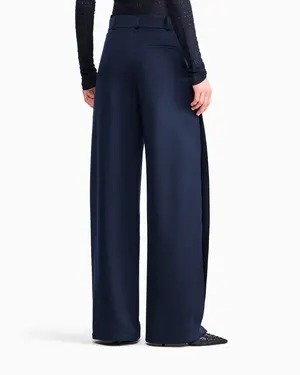 Giorgio Armani High-waisted Wool Trousers