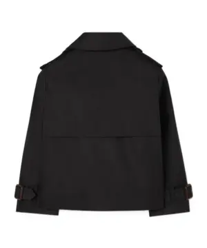 Burberry Double-breasted Cotton Coat