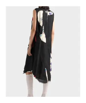 Prada Devore Georgette Floral Print Dress