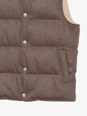 Eleventy Quilted Hooded Vest