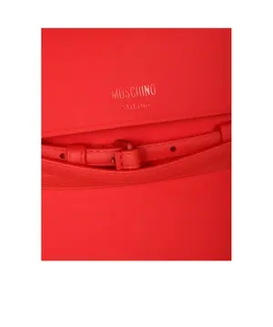 Moschino Belt Detail Top Handle Shoulder Bag