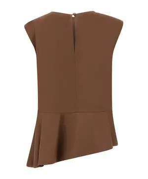 KAOS Asymmetrical Ruffled Top