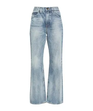 NILI LOTAN Belt-loop Jeans
