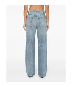 NILI LOTAN Belt-loop Jeans