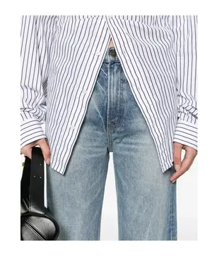 NILI LOTAN Belt-loop Jeans