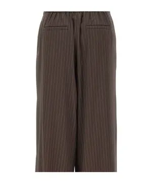 Marella Maggio Pinstriped Palazzo Pants