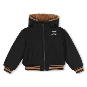 Marc Jacobs Reversible Faux-shearling Hooded Jacket
