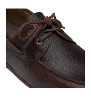 SEBAGO Owen Textured Leather Boat Shoes