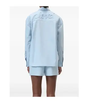 Closed Embroidered Oversized Shirt