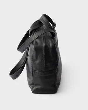 Prada Nappa Leather Tote Bag