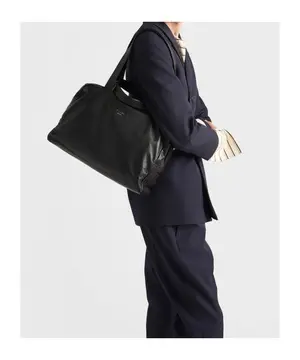 Prada Nappa Leather Tote Bag