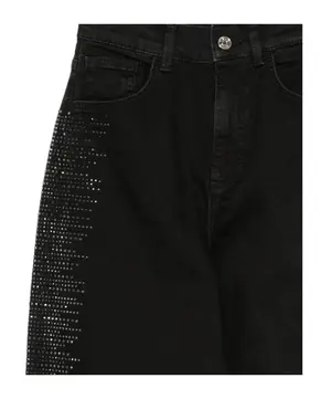 Liu Jo Rhinestone Embellished Jeans