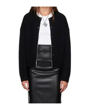 Loulou De Saison Logo-embroidered Cardigan