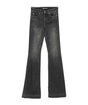 Liu Jo Faded Flared-leg Jeans