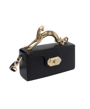 LANVIN Cat-shaped Handle Handbag