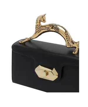 LANVIN Cat-shaped Handle Handbag