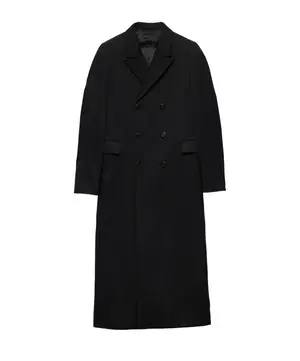 Prada Double-breasted Wool Coat