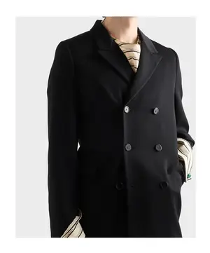 Prada Double-breasted Wool Coat