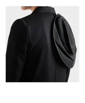 Prada Double-breasted Wool Coat