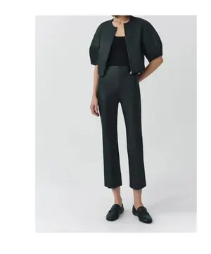 Simkhai Cropped Leather Trousers