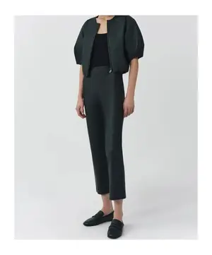Simkhai Cropped Leather Trousers
