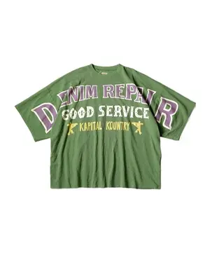 Kapital Huge-t Slogan-print T-shirt