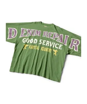 Kapital Huge-t Slogan-print T-shirt