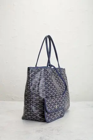 Goyard Saint Louis Pm Tote Bag - Blue