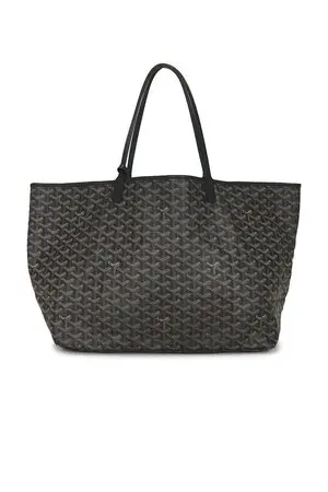 Goyard Goyard Red Coated Canvas Tote Bag Black