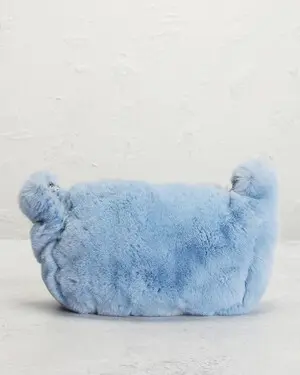 FWRD RENEW Chanel Rabbit Fur Hobo Bag