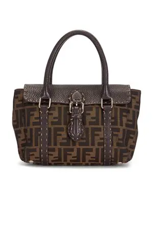 Fendi Zucca Linda Handbag